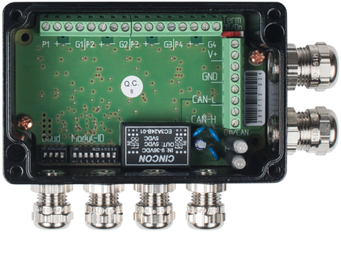 CANopen I/O Module - µCAN-BOX | MicroControl